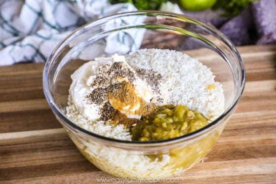 Green Chile Chicken and Rice · Easy Family Recipes