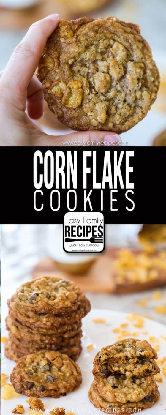 Cornflake Cookies · Easy Family Recipes
