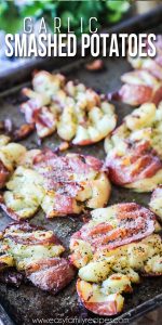 Garlic Smashed Potatoes · Easy Family Recipes