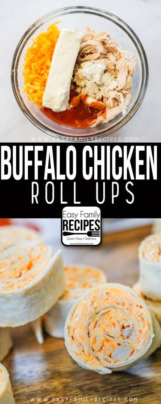 The BEST Buffalo Chicken Roll Ups Recipe - Easy Family Recipes