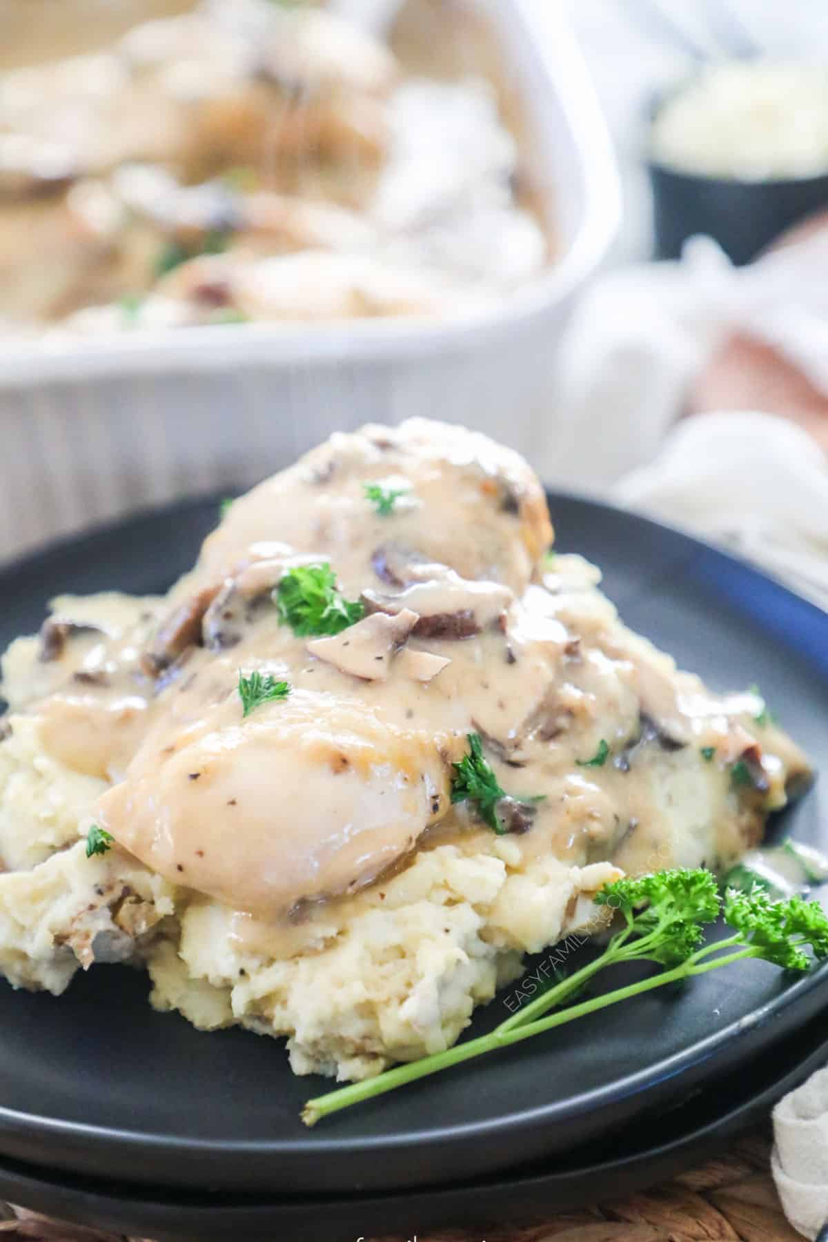 Best Baked Chicken Marsala · Easy Family Recipes