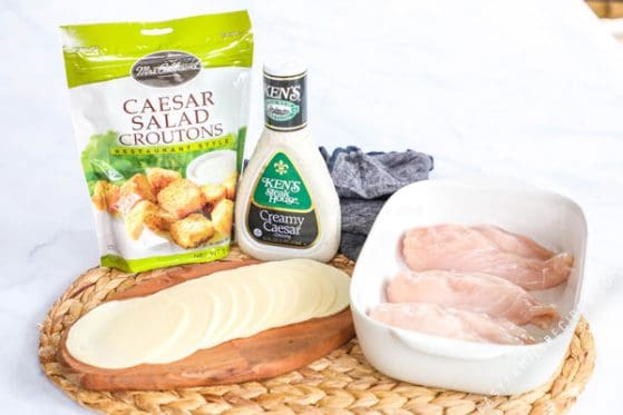 Baked Caesar Chicken · ONE DISH + DELICIOUS · Easy Family Recipes