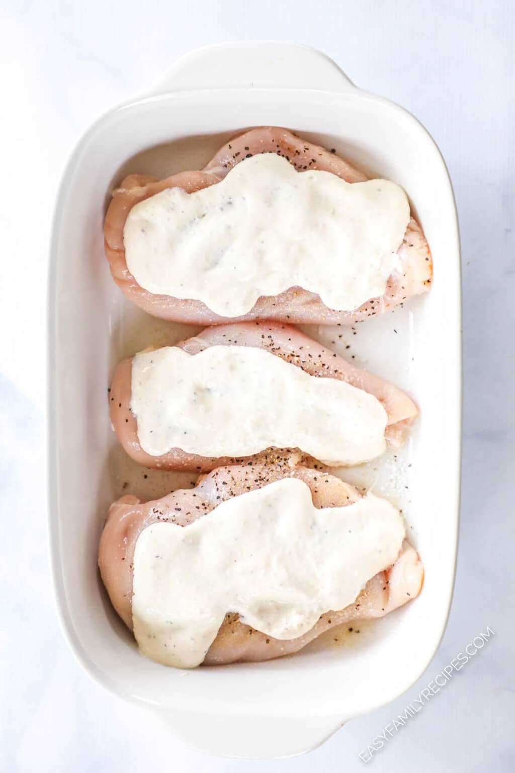 Baked Caesar Chicken · ONE DISH + DELICIOUS · Easy Family Recipes