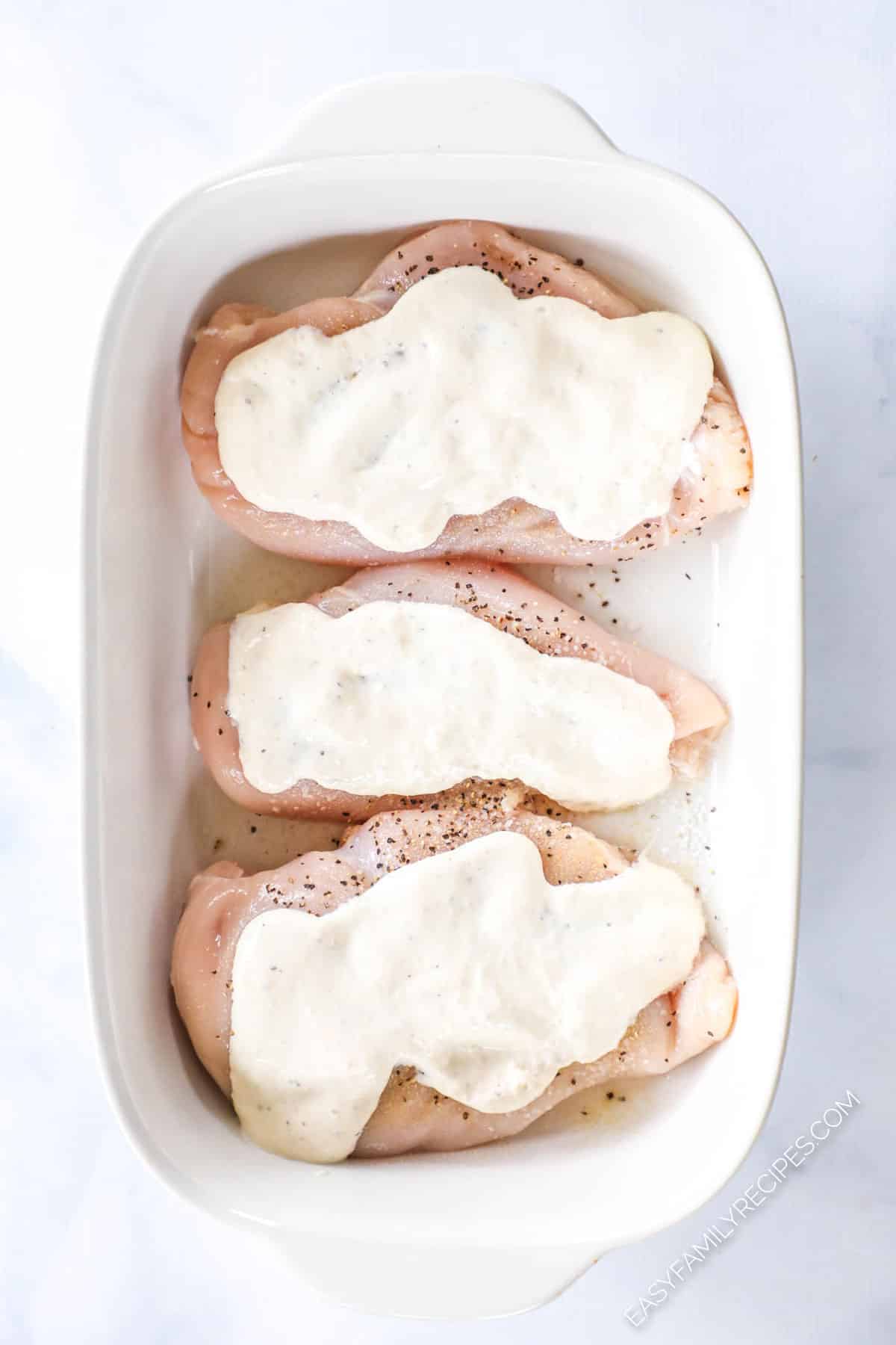 Baked Caesar Chicken · ONE DISH + DELICIOUS · Easy Family Recipes