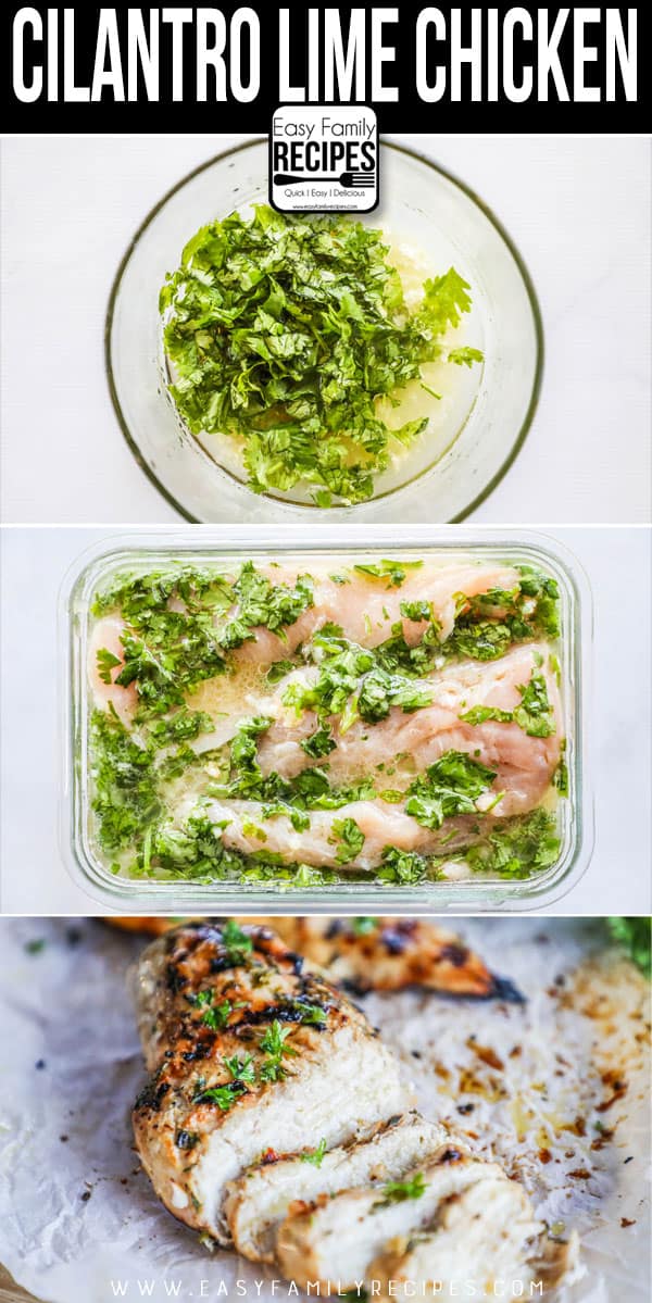 Grilled Cilantro Lime Chicken · Easy Family Recipes