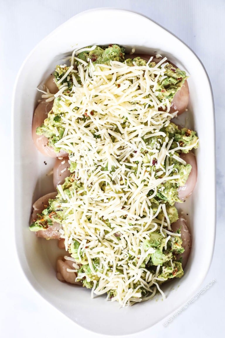 AMAZING Avocado Smothered Chicken · Easy Family Recipes