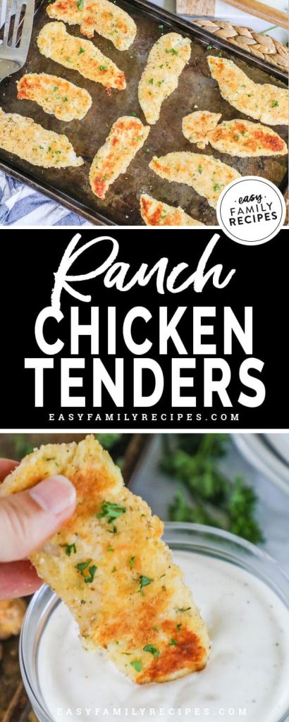 Ranch Baked Chicken Tenders · Easy Family Recipes