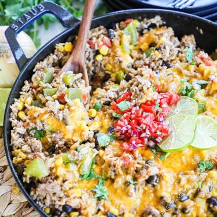 Easy Mexican Ground Beef and Rice · Easy Family Recipes