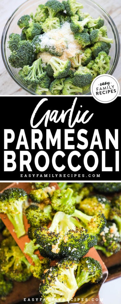 Garlic Parmesan Roasted Broccoli · Easy Family Recipes