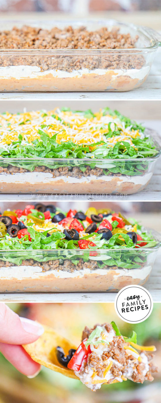 LOADED Taco Dip · Easy Family Recipes