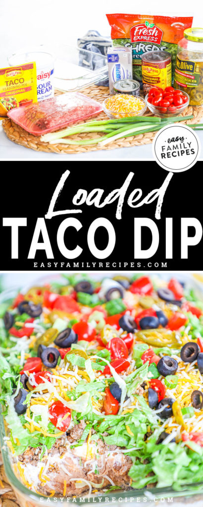 LOADED Taco Dip · Easy Family Recipes