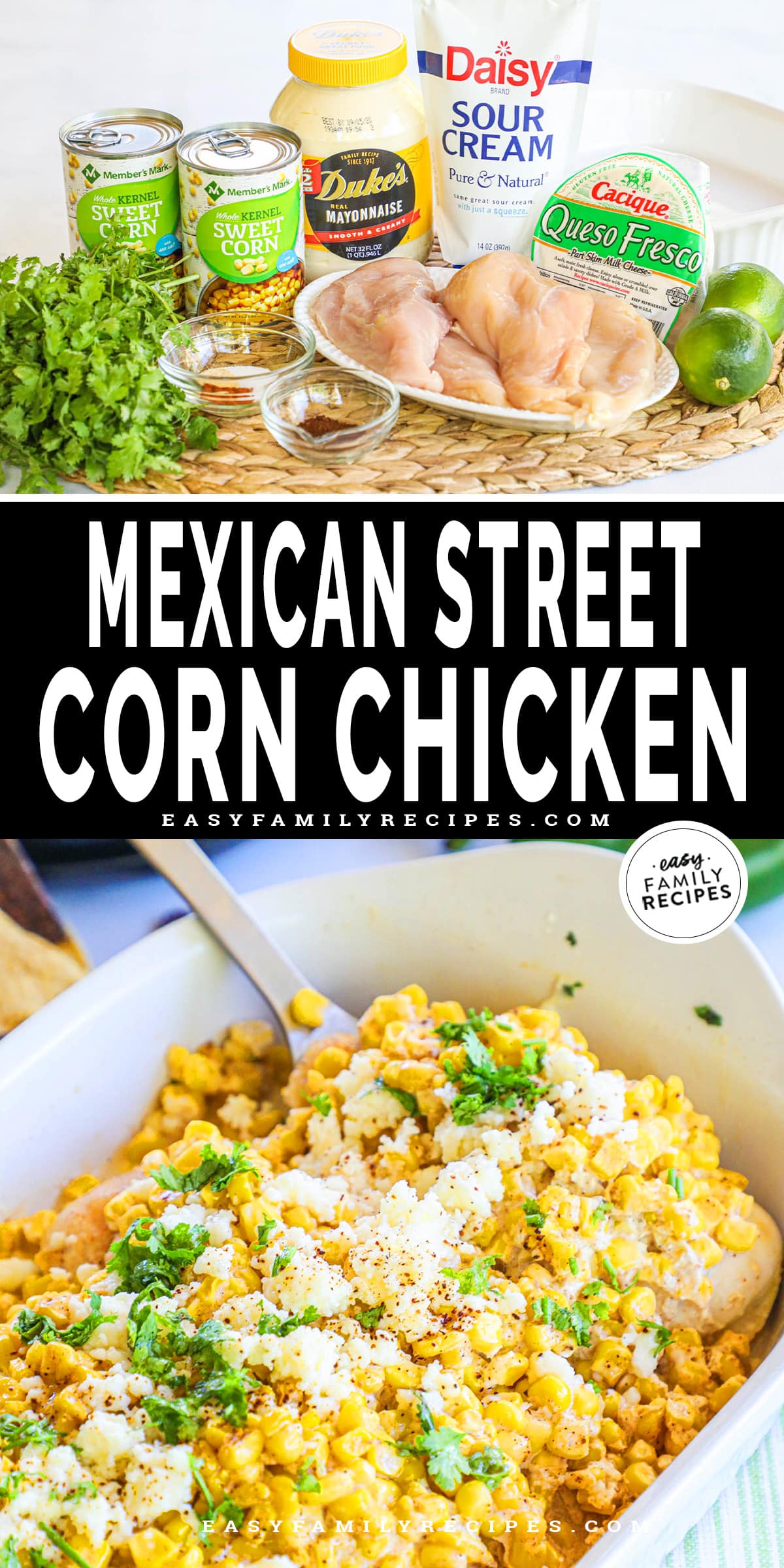 Mexican Street Corn Chicken · Easy Family Recipes