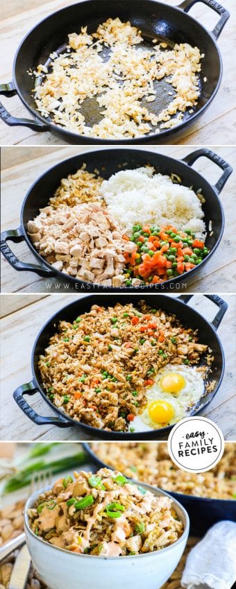 15 Minute Chicken Fried Rice · Easy Family Recipes