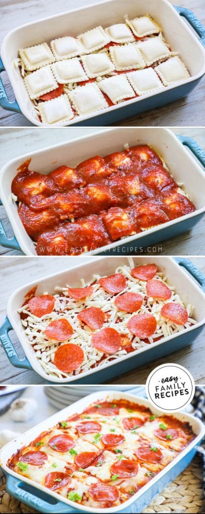 Pepperoni Ravioli Lasagna · Easy Family Recipes