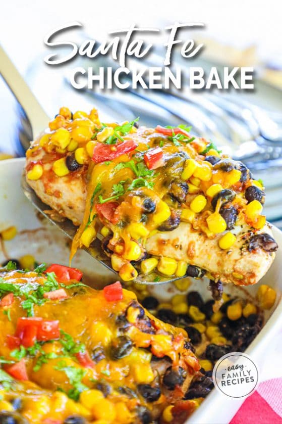 Loade Santa Fe Chicken Bake · Easy Family Recipes
