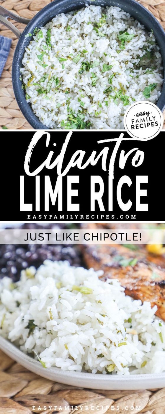 Chipotle Cilantro Lime Rice · Easy Family Recipes