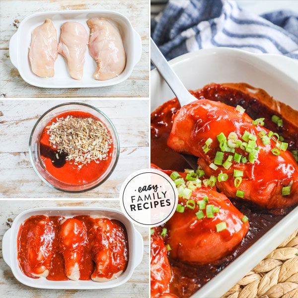 Baked Catalina Chicken · Easy Family Recipes