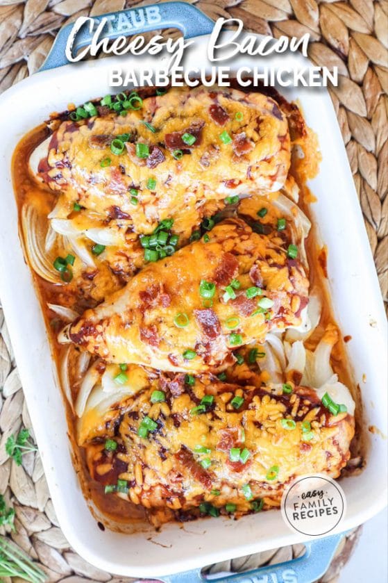 Chicken with Bacon and Cheese · Easy Family Recipes