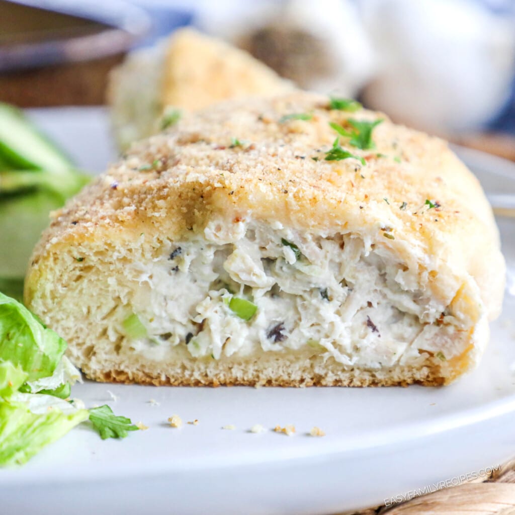 Garlic Herb Chicken Pillows · Easy Family Recipes