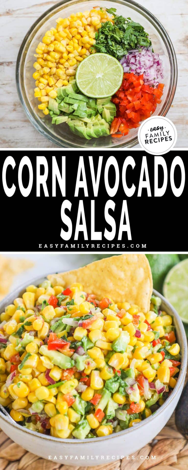 Avocado Corn Salsa · Easy Family Recipes