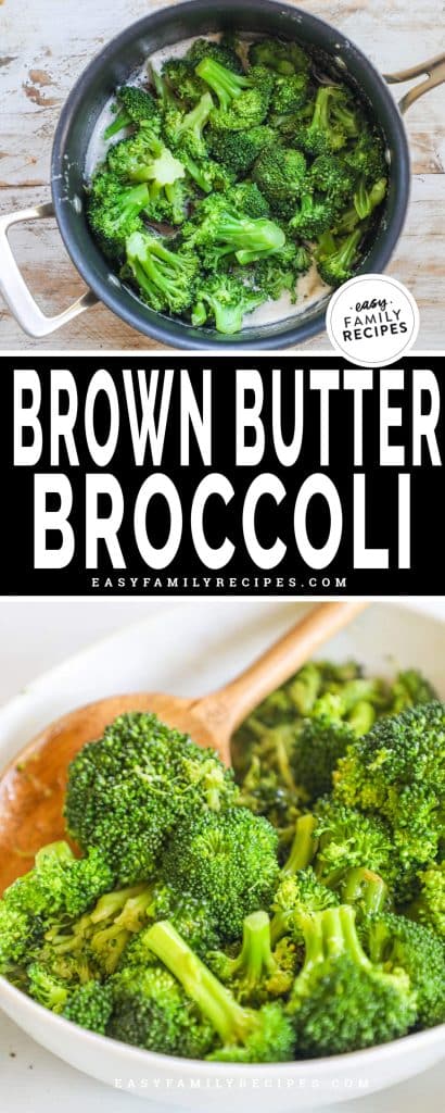 Brown Butter Broccoli · Easy Family Recipes
