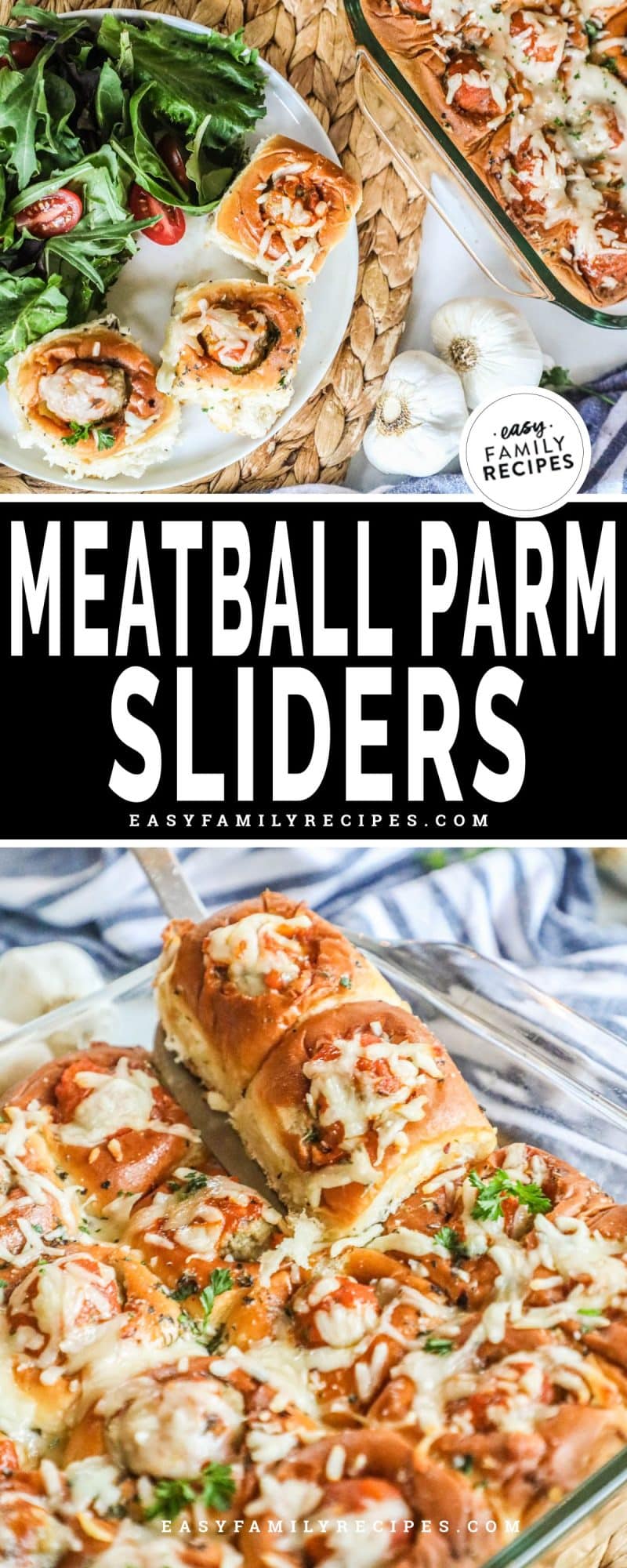 Meatball Parmesan Sliders · Easy Family Recipes