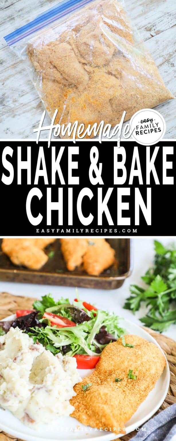 Homemade Shake and Bake Chicken · Easy Family Recipes