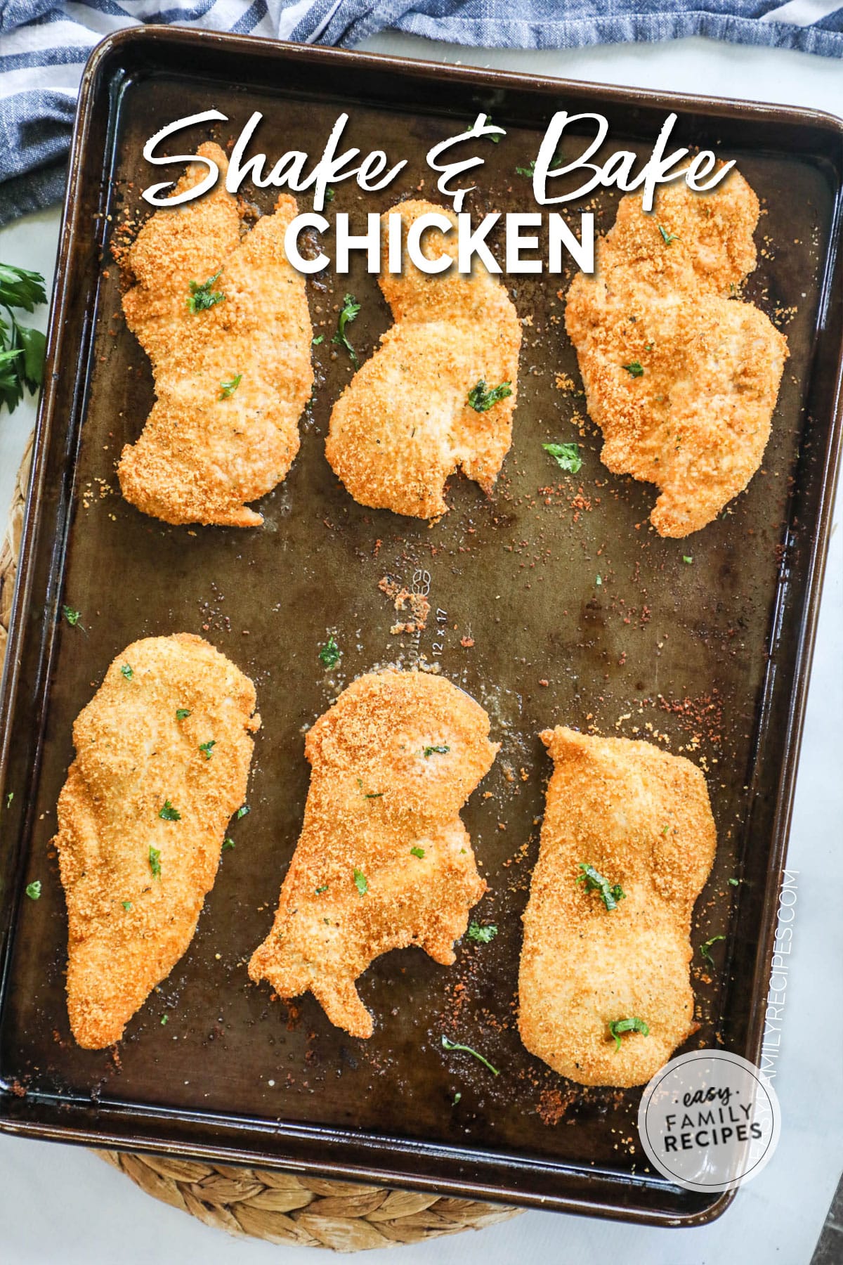 Homemade Shake and Bake Chicken · Easy Family Recipes