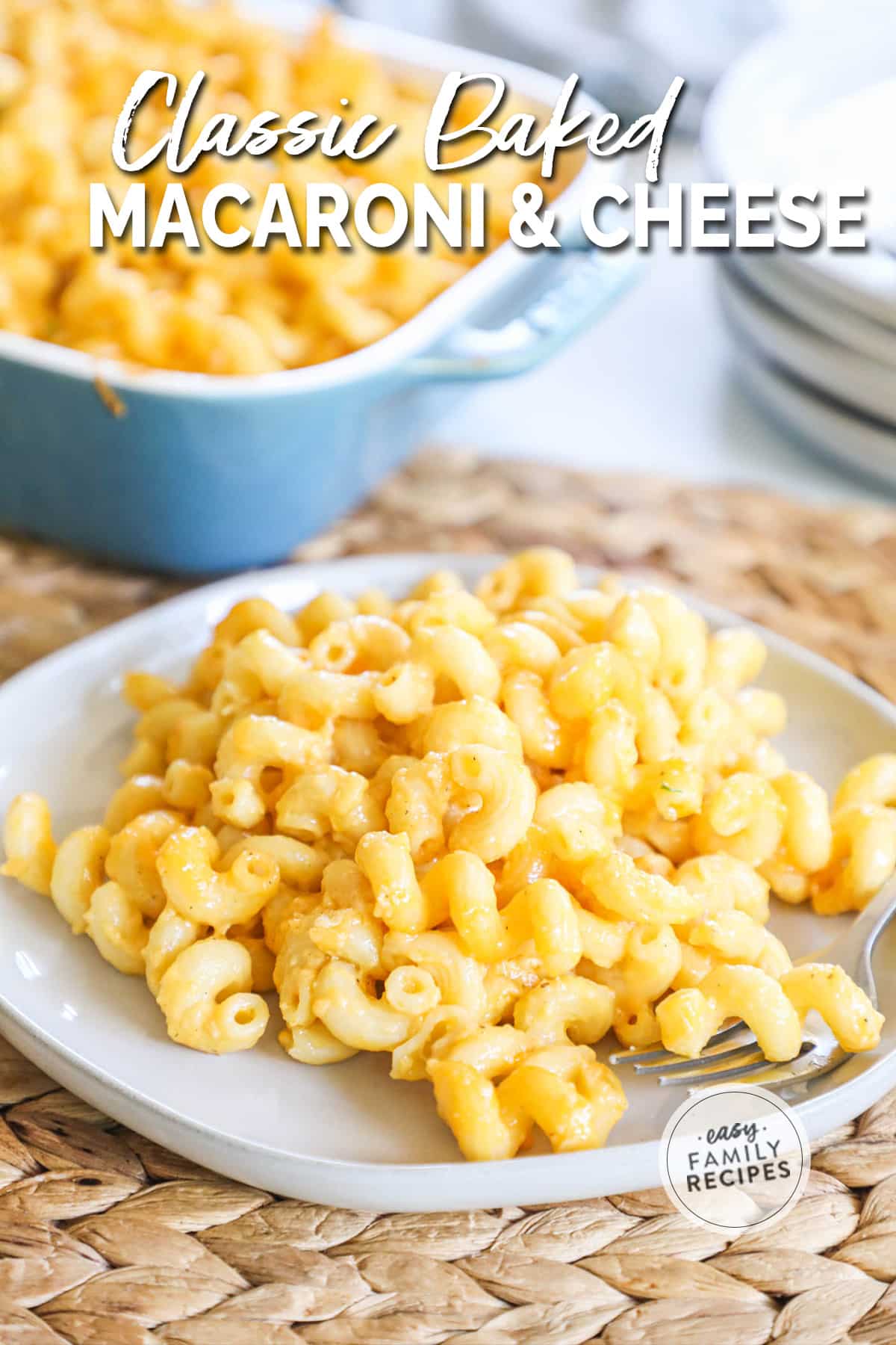 Easy Baked Macaroni And Cheese Grandma S Recipe Easy Family Recipes
