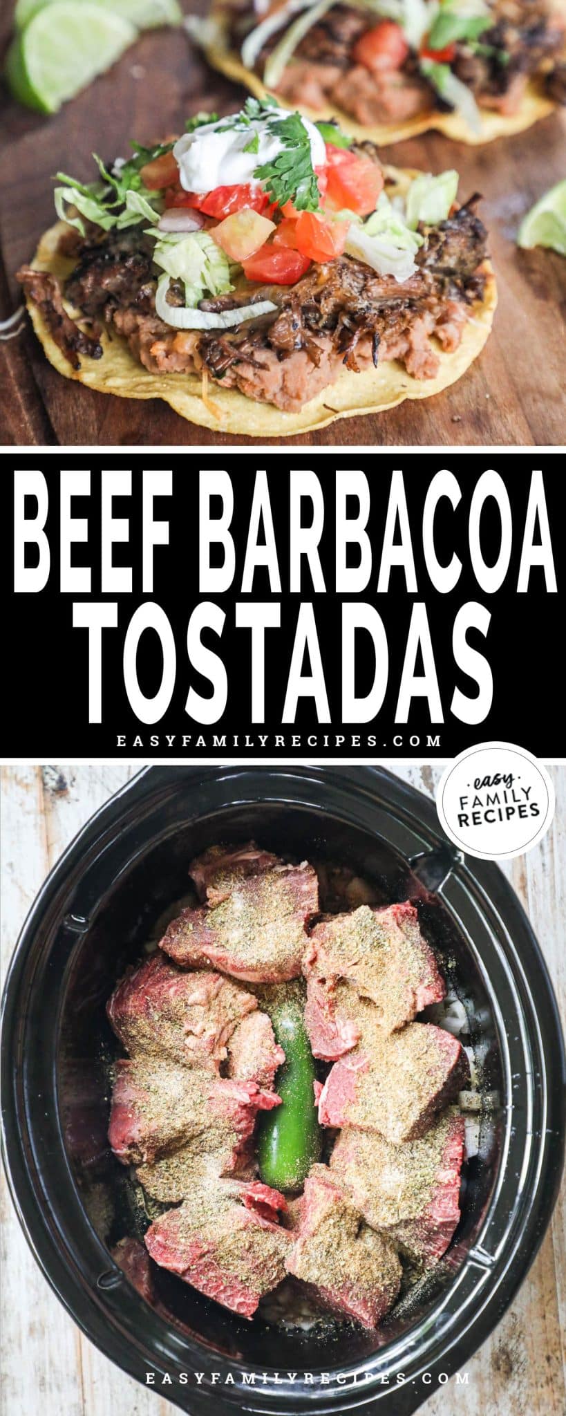 Barbacoa Tostadas · Easy Family Recipes