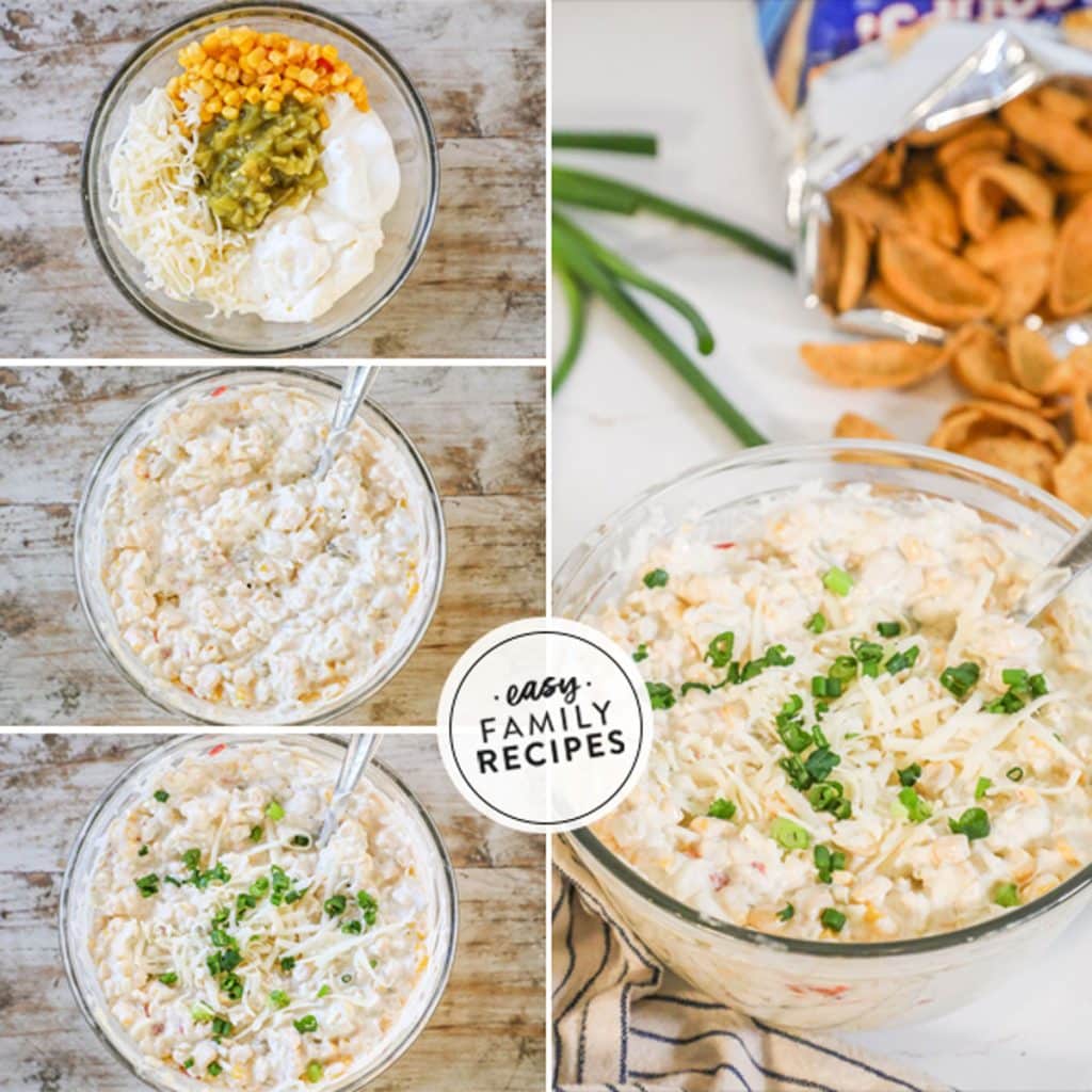 Southwest Corn Dip (Cold Corn Dip) · Easy Family Recipes