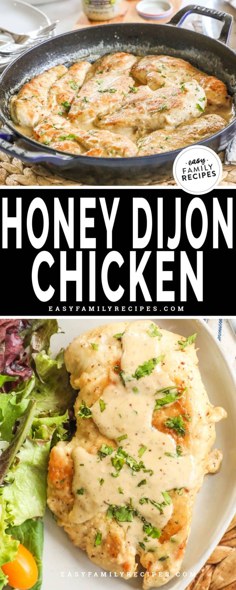 Creamy Dijon Chicken · Easy Family Recipes