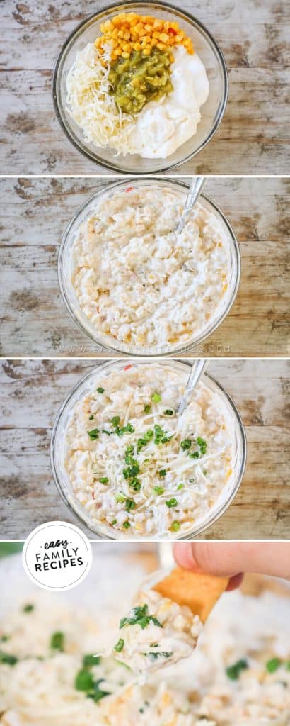 Southwest Corn Dip (Cold Corn Dip) · Easy Family Recipes