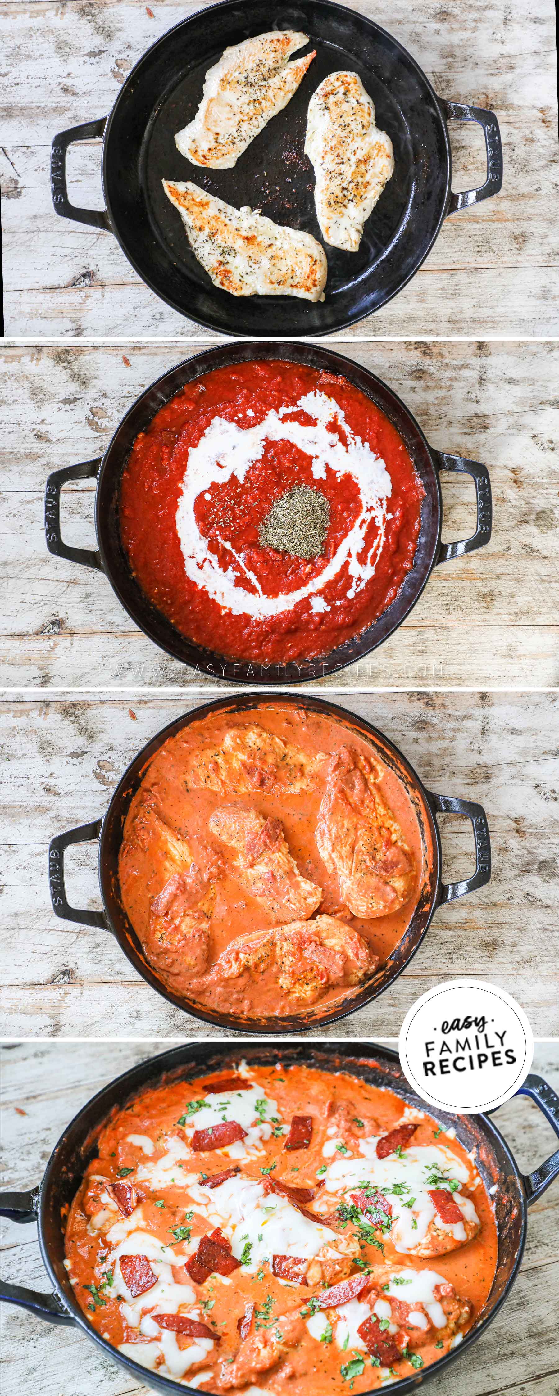 Chicken Pizzaiola Recipe | Easy Family Recipes