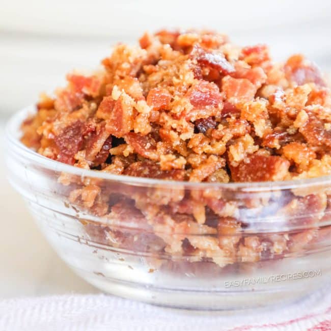 Homemade Bacon Bits · Easy Family Recipes