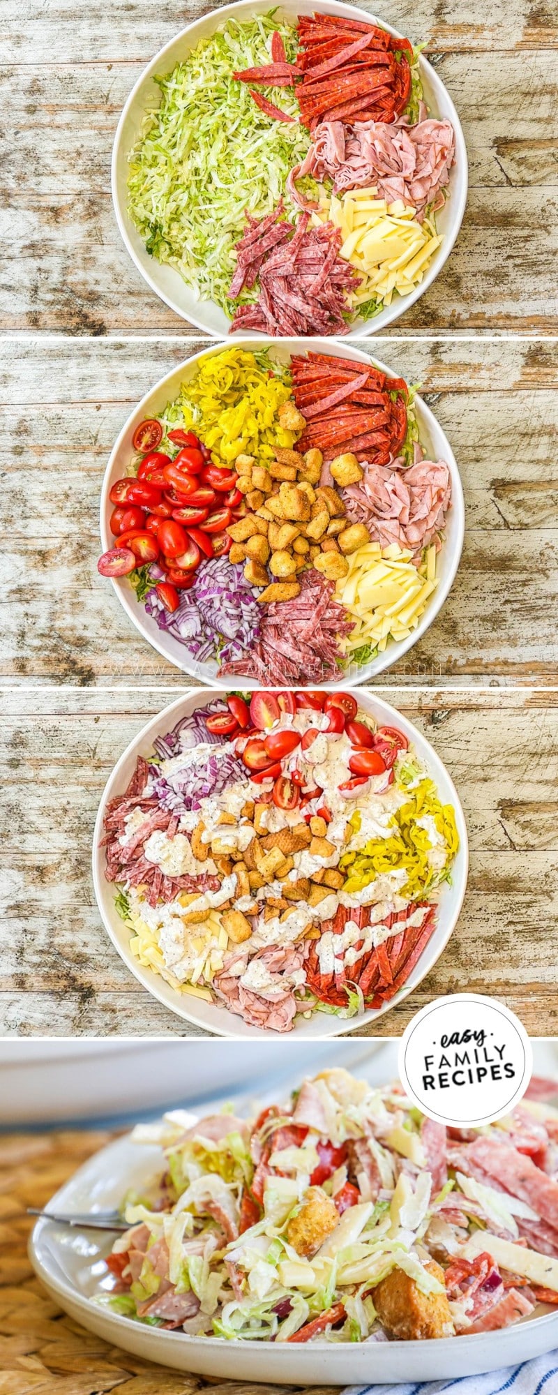 Grinder Salad · Easy Family Recipes