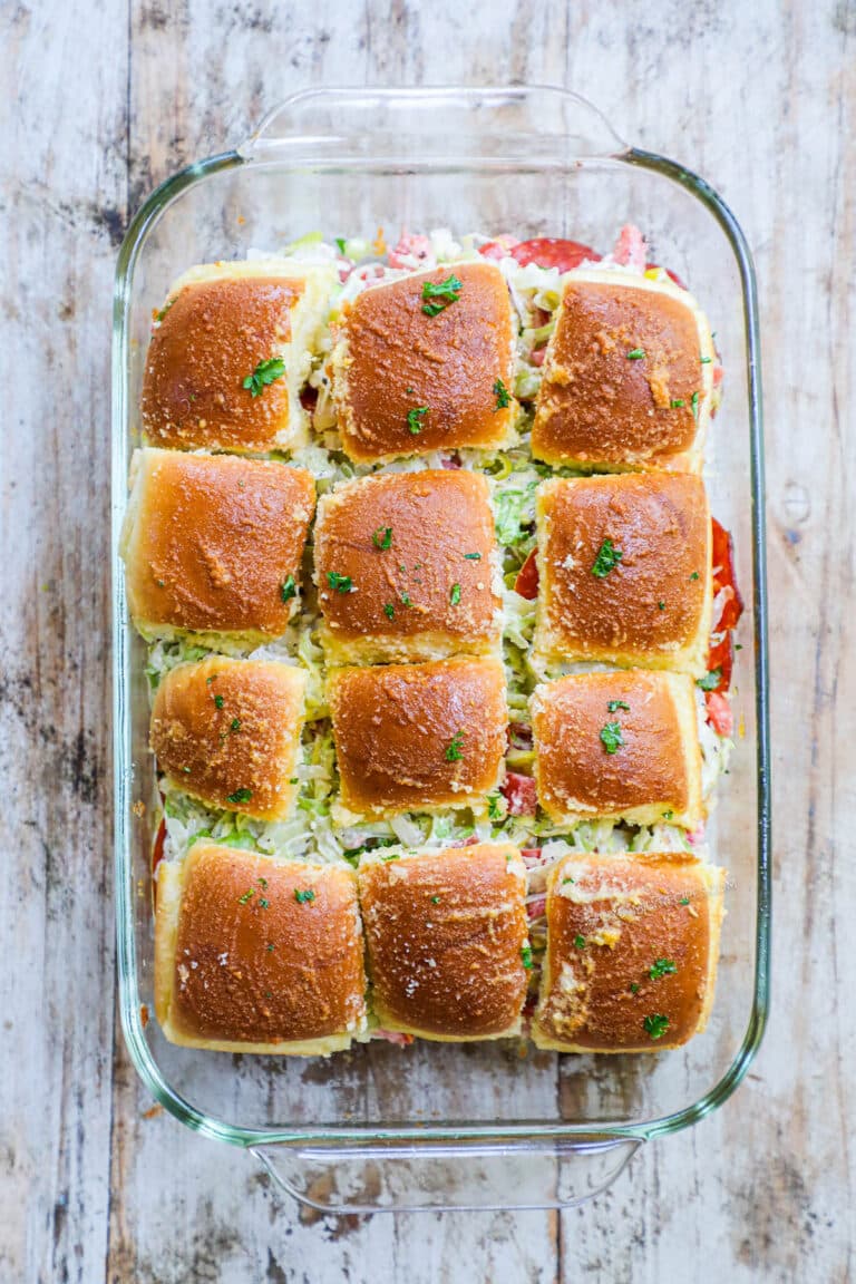 Italian Grinder Sliders · Easy Family Recipes