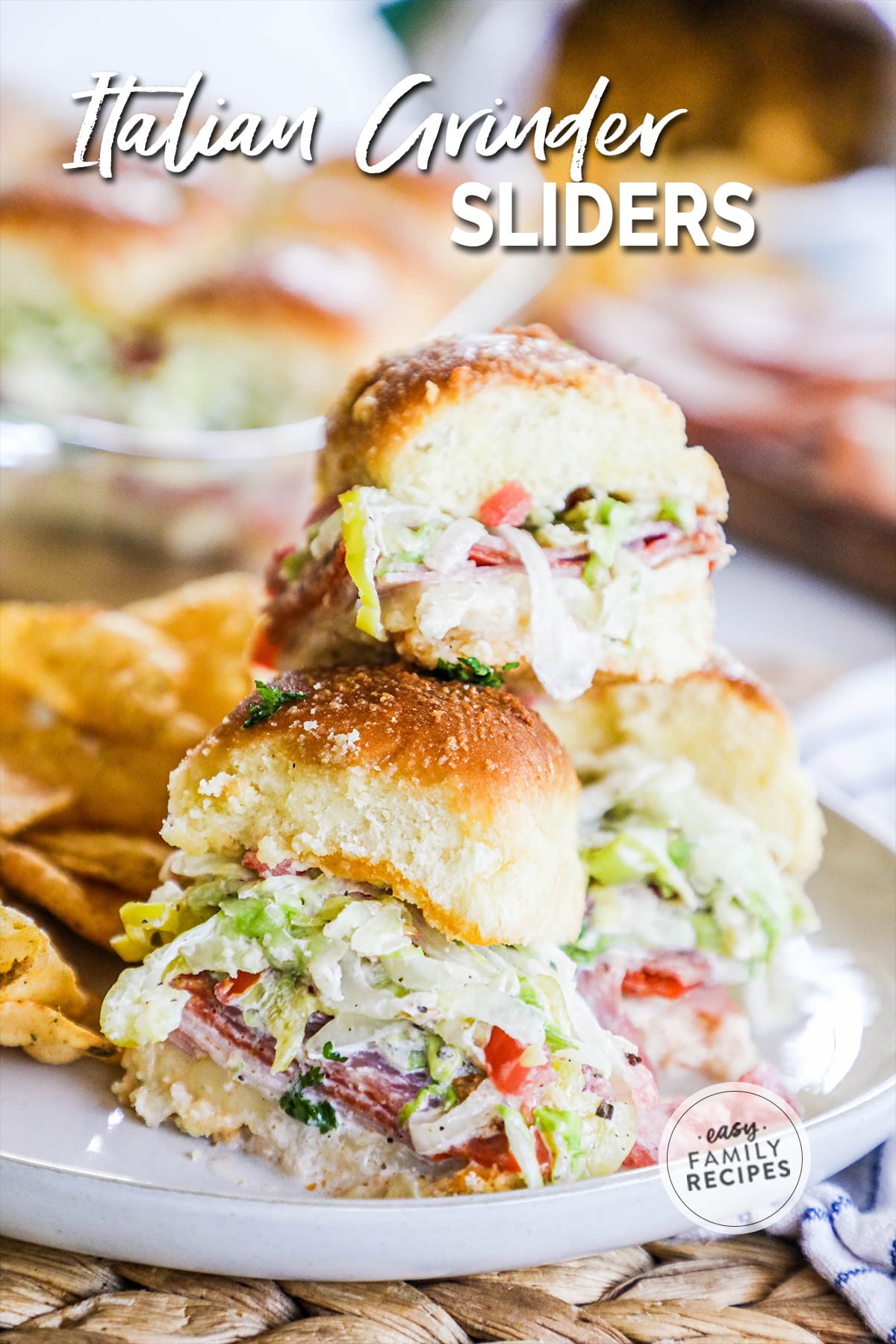 Italian Grinder Sliders · Easy Family Recipes