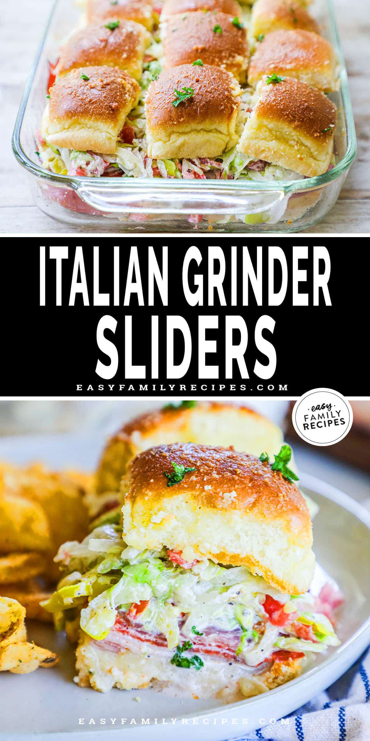 Italian Grinder Sliders · Easy Family Recipes