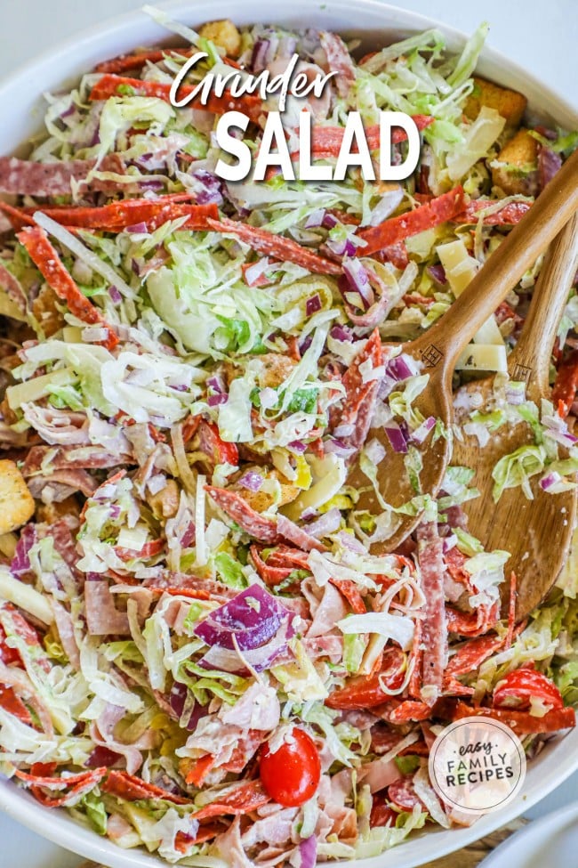 Grinder Salad · Easy Family Recipes