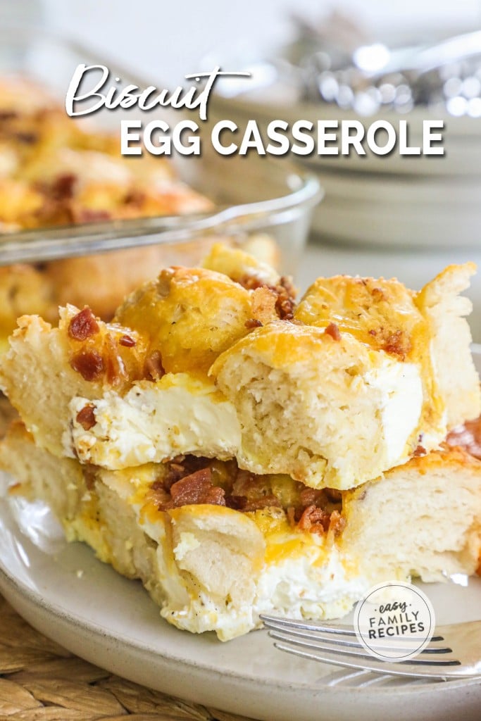 Breakfast Casserole with Biscuits · Easy Family Recipes