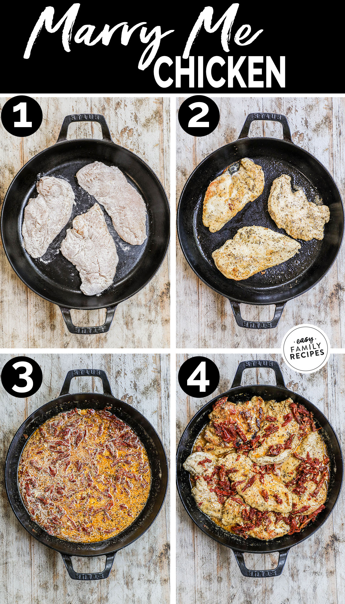 Marry Me Chicken · Easy Family Recipes