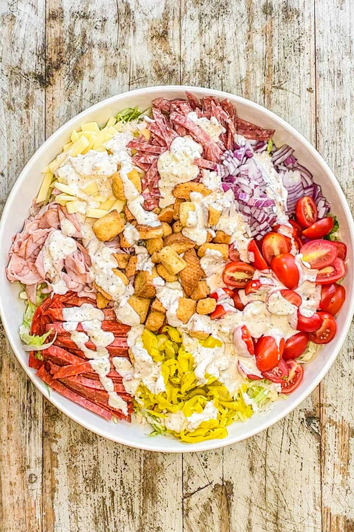 Grinder Salad · Easy Family Recipes