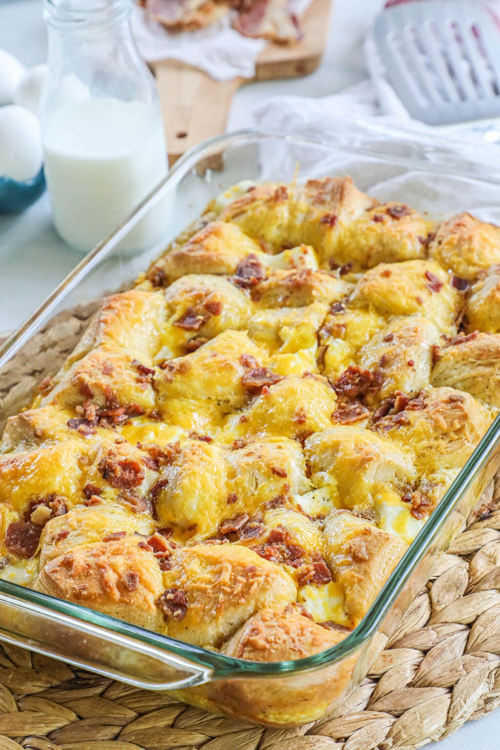 Breakfast Casserole with Biscuits · Easy Family Recipes