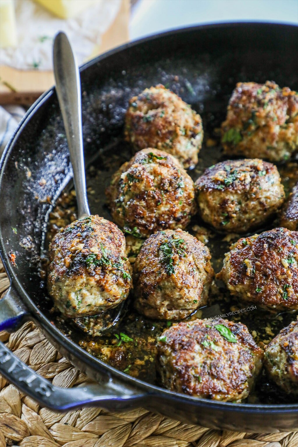 Garlic Butter Meatballs · Easy Family Recipes