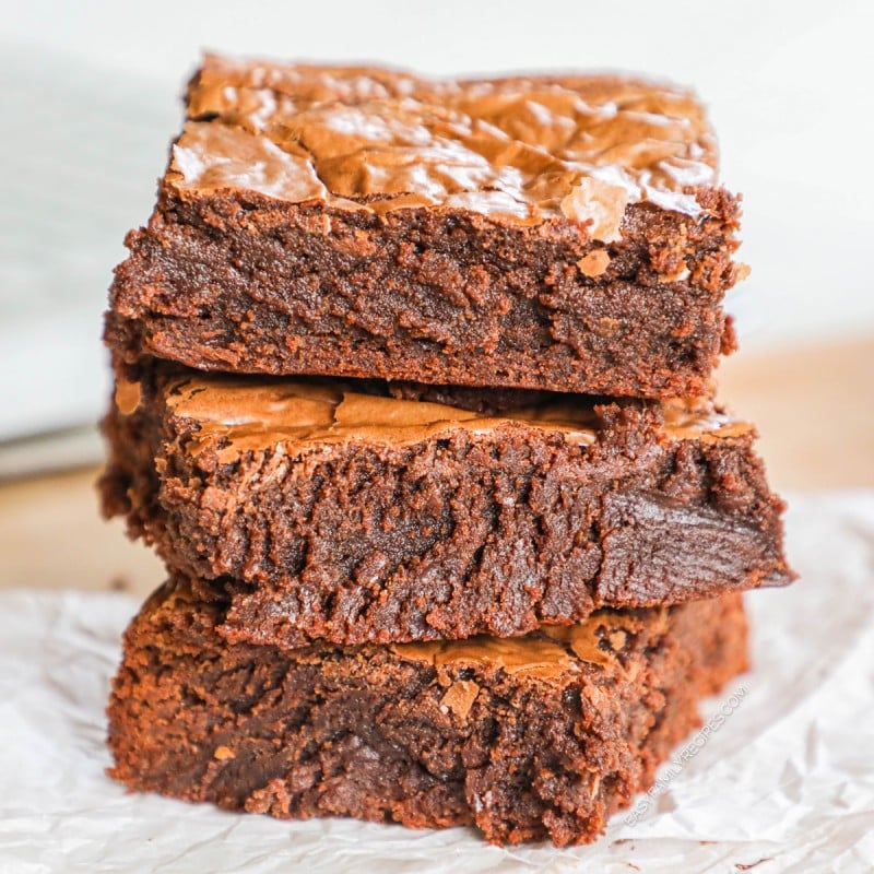3 Ingredient Nutella Brownies · Easy Family Recipes