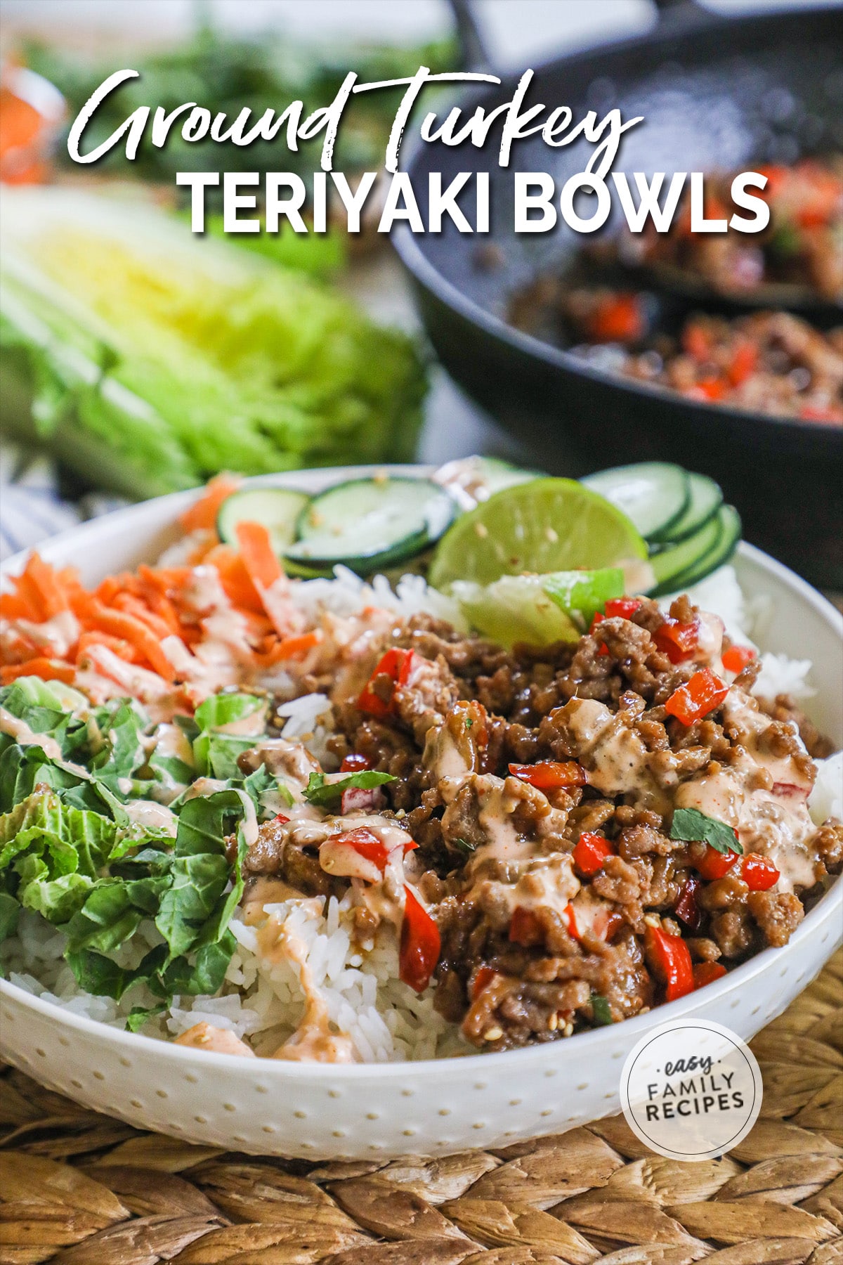 Turkey Teriyaki Bowls · Easy Family Recipes
