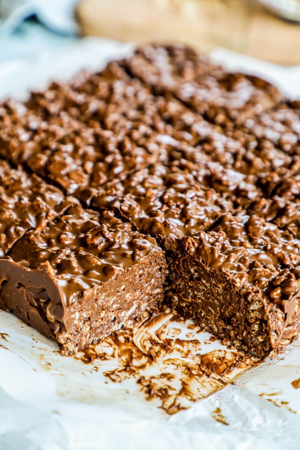 Dark Chocolate Crunch Bars · Easy Family Recipes