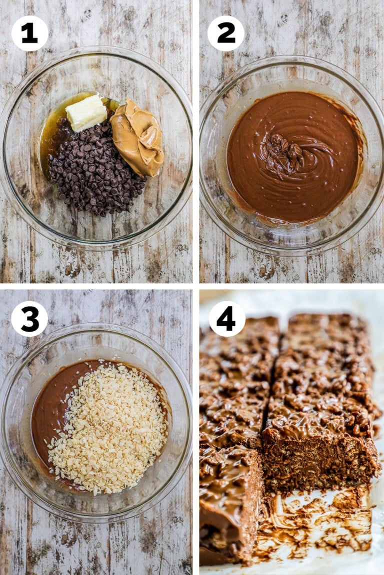 Dark Chocolate Crunch Bars · Easy Family Recipes