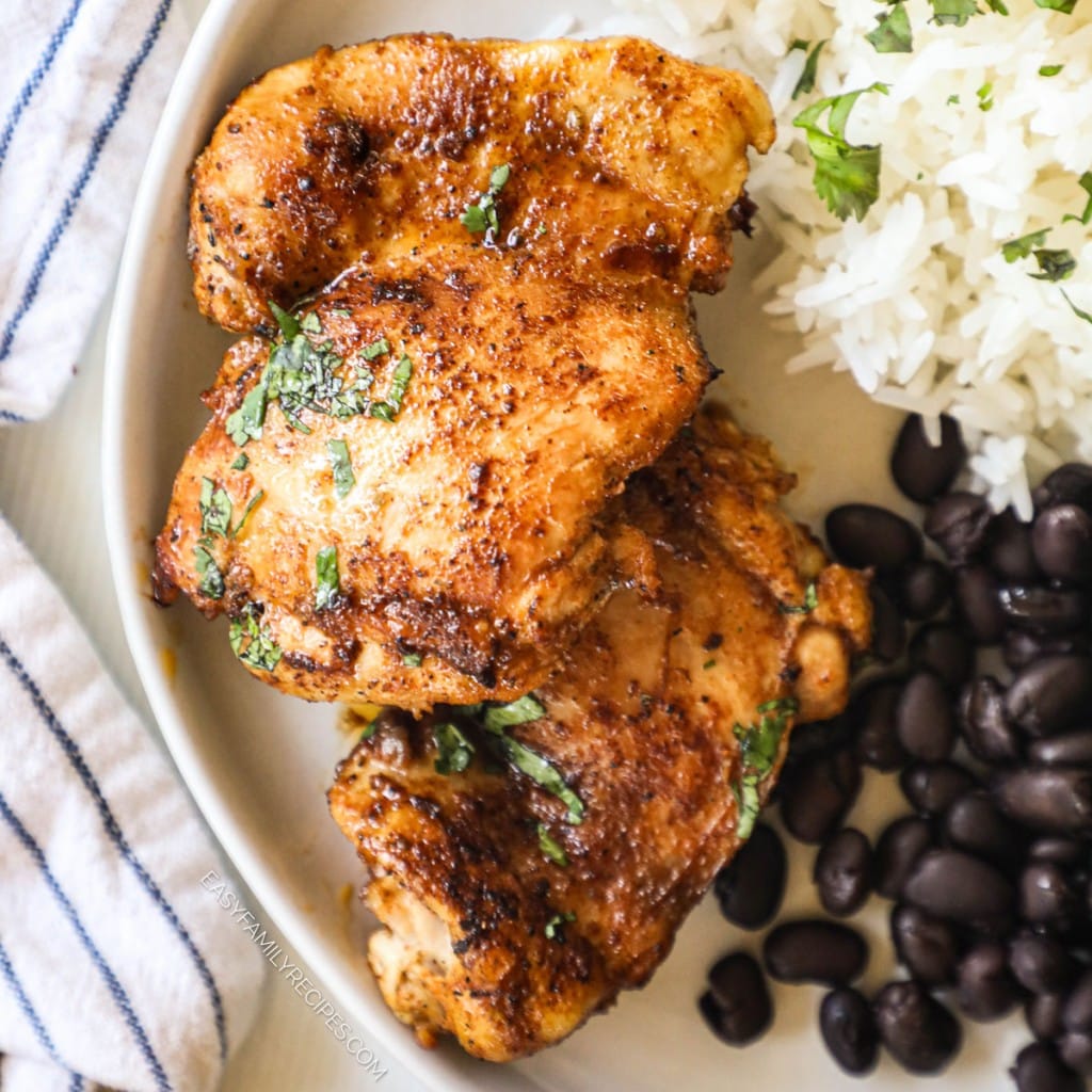 Mexican Style Chicken Thighs · Easy Family Recipes